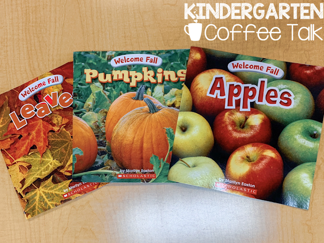Kindergarten Coffee Talk: Apples and Pumpkins Unit
