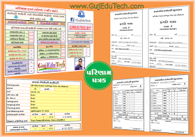 Parinam Patrak (Std- 6 To 8)v 5.0 In Excel Format. | GUJARAT ...