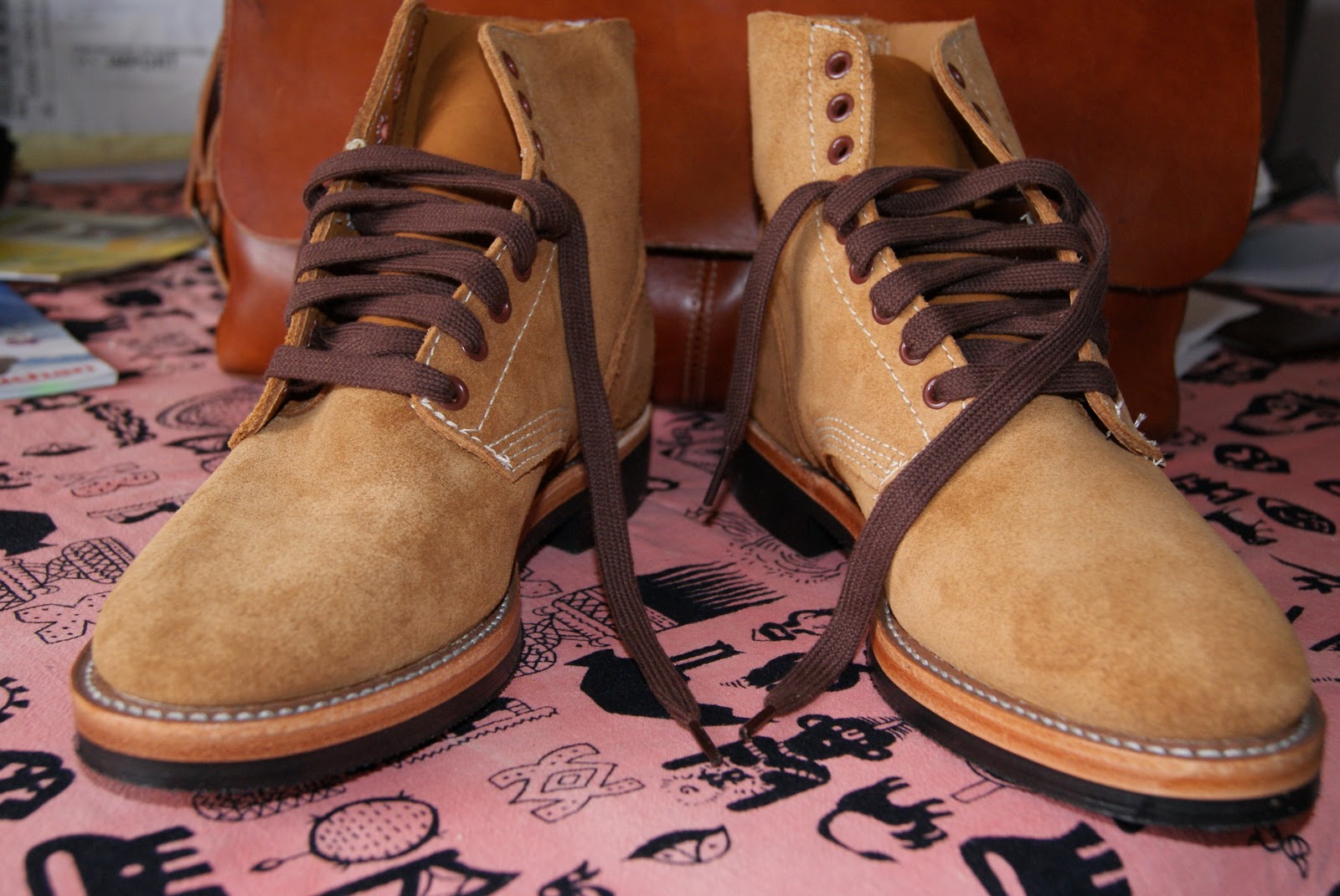 Denim and more for Mr C.: USMC Boondockers