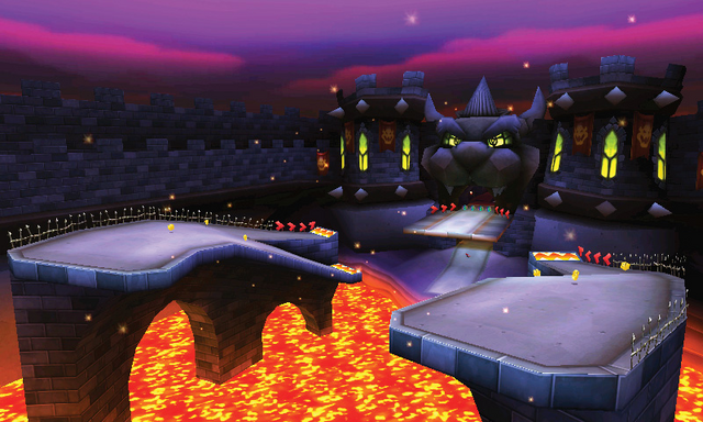 Stage Select: Bowser's Castle (Mario Kart) - Nintendo Blast
