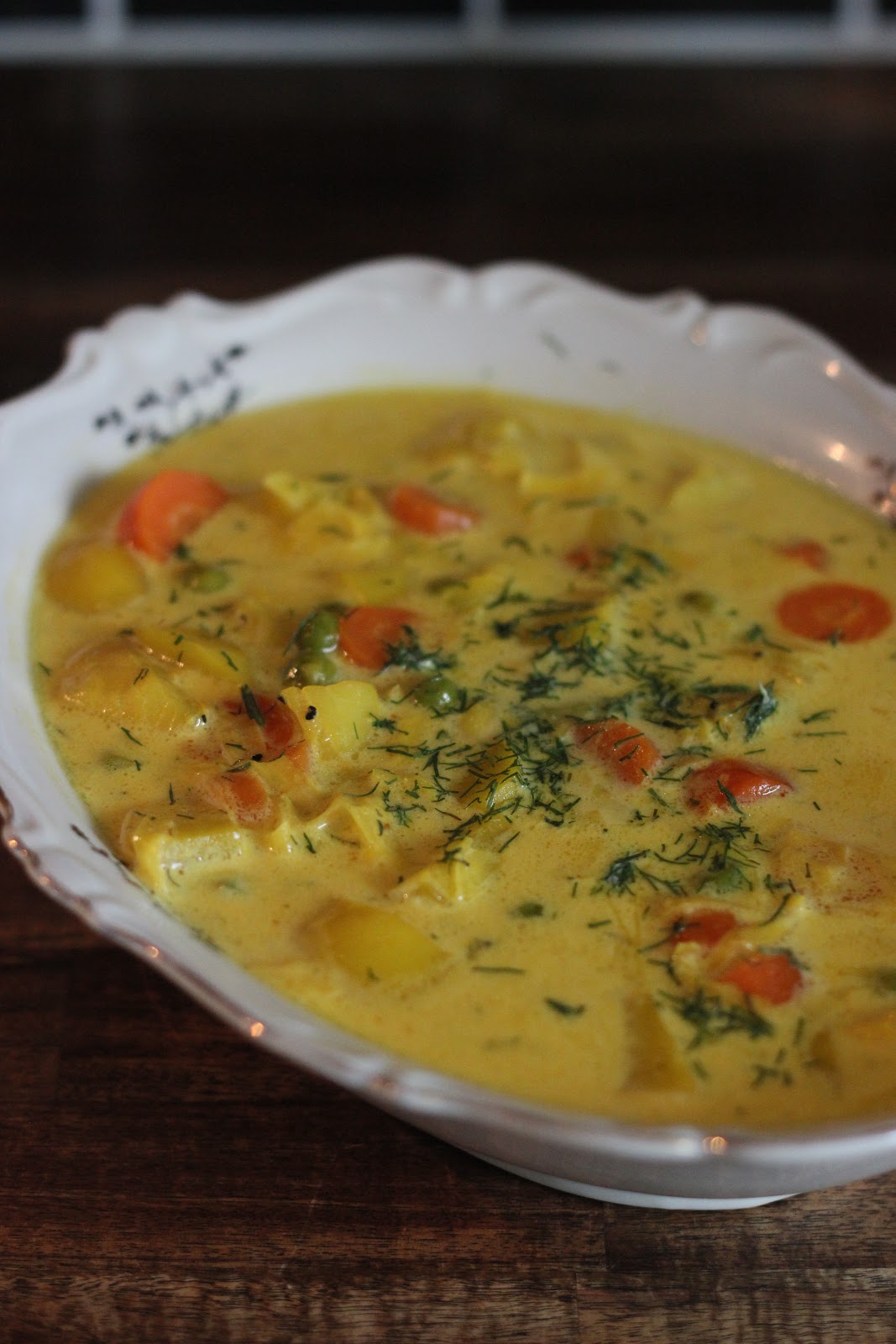 Cod Fish And Saffron Soup - Nature Whisper
