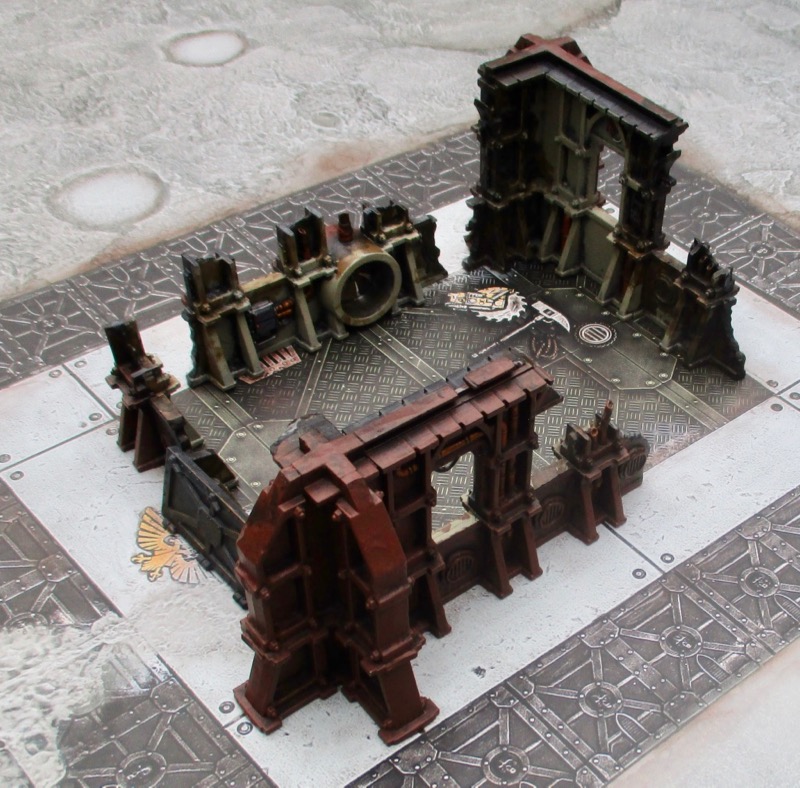Tim's Miniature Wargaming Blog: Moon Base Klaisus - STC -Ryza Pattern Ruins