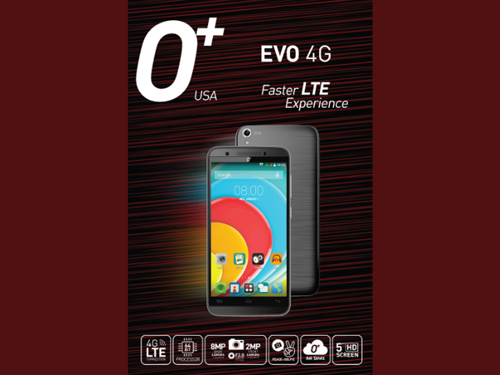 O+ EVO 4G: 5-inch LTE Smartphone Priced At Php 7,995! | Geeky Pinas