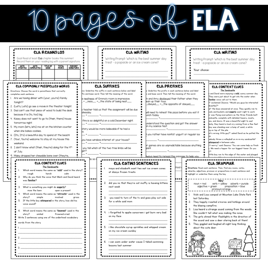 The Elementary Mama Summer Review Packet For Entering 5th Graders the-elementary-mama-summer-review-packet-for-entering-5th-graders