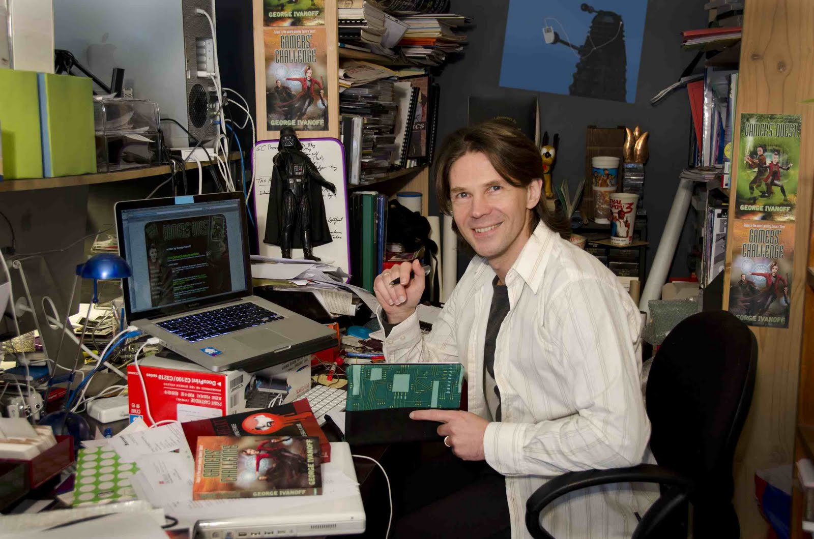 Children's Author George Ivanoff: The Writer's Studio - Tristan Bancks