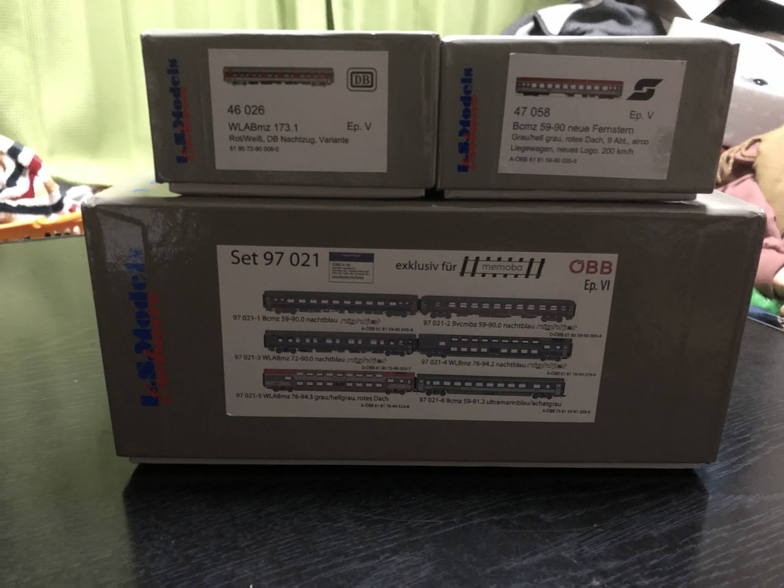 欧州鉄道模型とDCC 始めます！: Memoba LS model 97021 等、入線