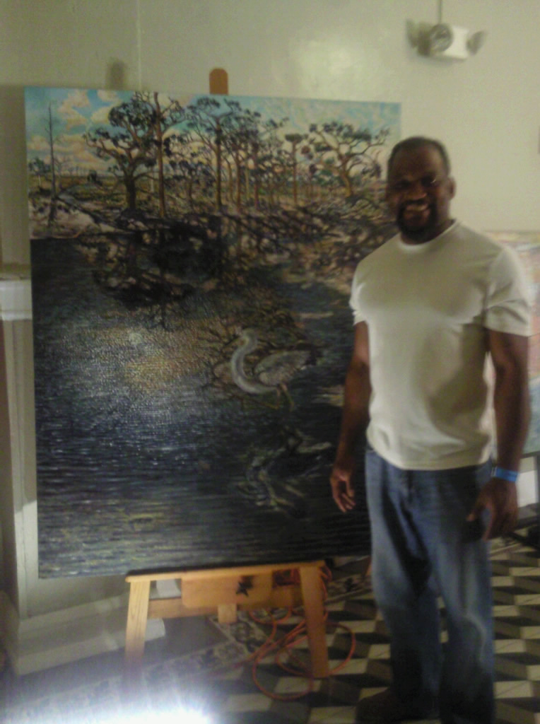 Grace McKee - Artist: WYNF Tropical Heatwave Art Show in the Cuban Club