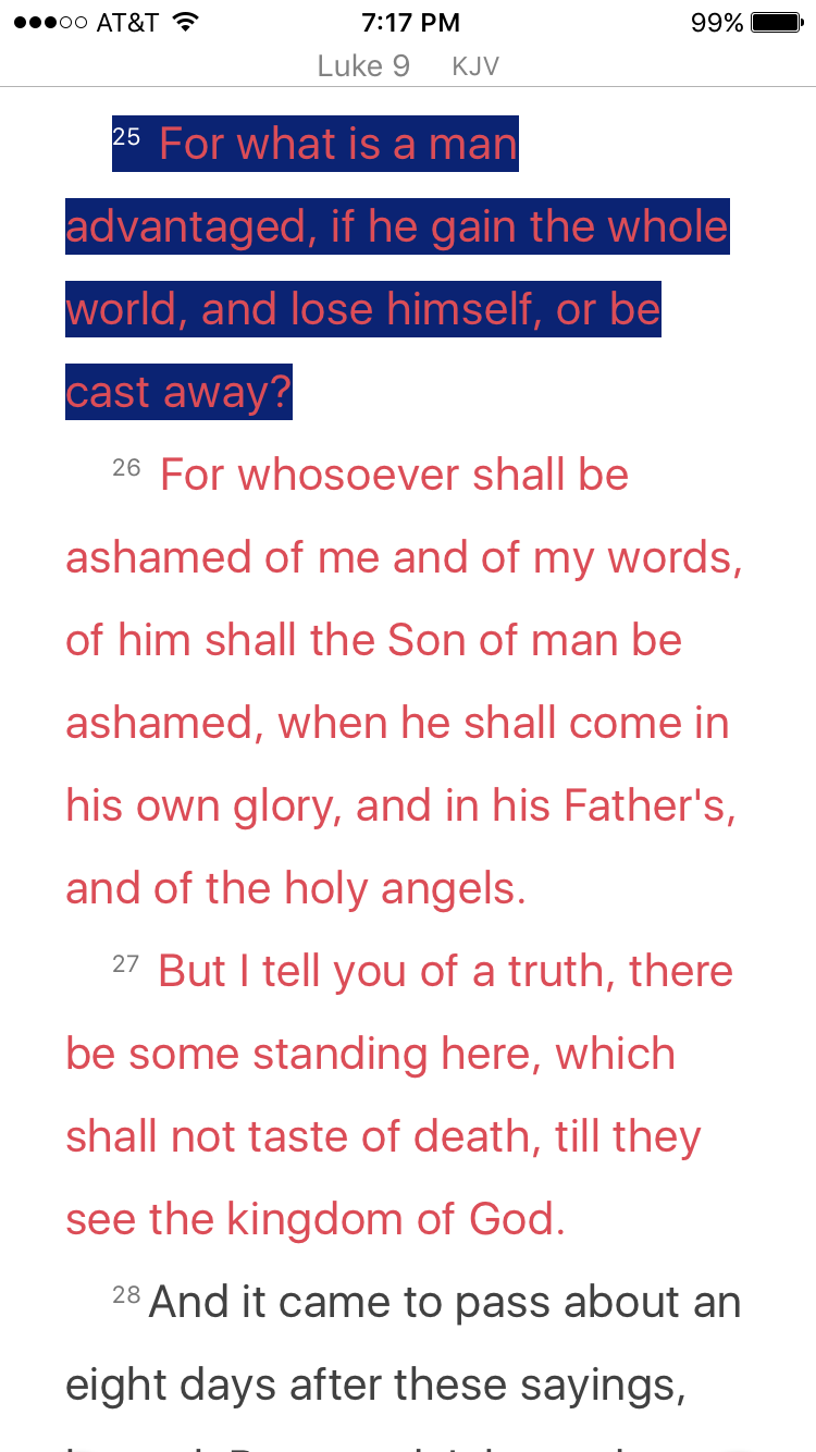 Gospel Wednesday: Luke Chapter 9