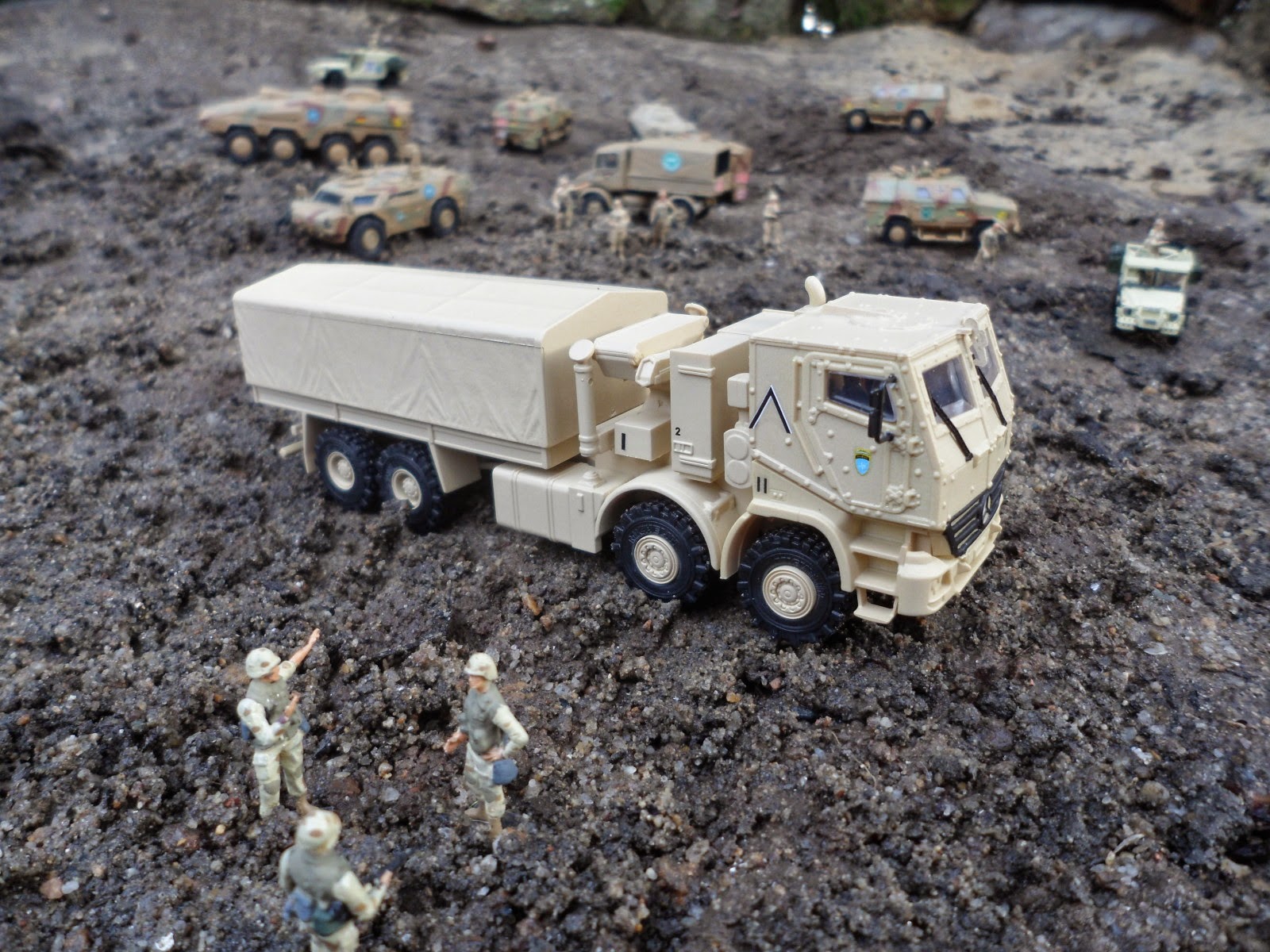 world 1/87: Dioramas de camions au 1/87