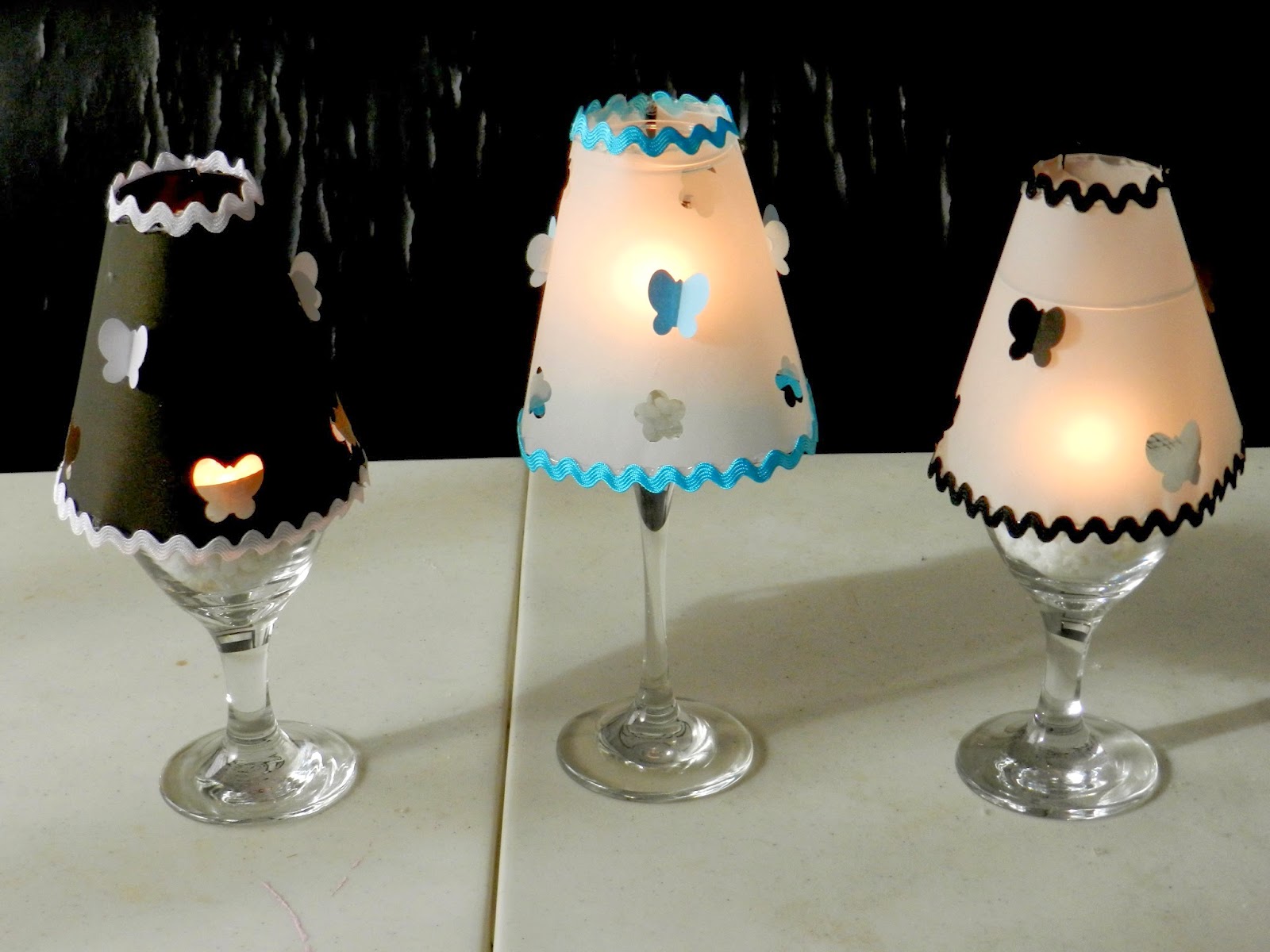 As Gêmeas Arteiras: ABAJUR DE TAÇA