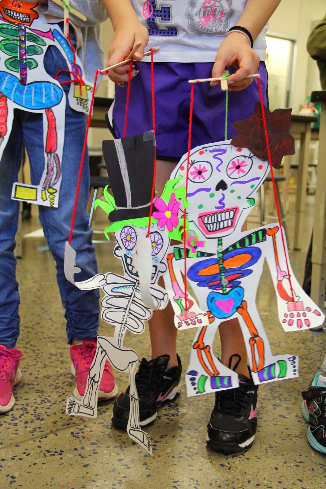 smART Class: Skellies for Dia De Los Muertos