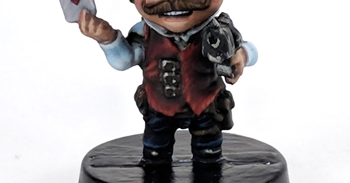 Brush Wizard: Miniature Monday - Rail Raiders Infinite: Huckleberry