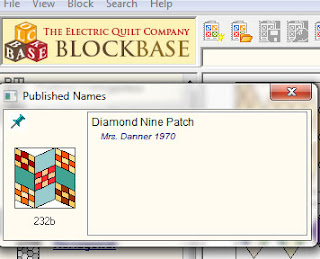 Cloud of Quilt Patterns: Not Square Blocks: Diamond Shaped Blocks 1