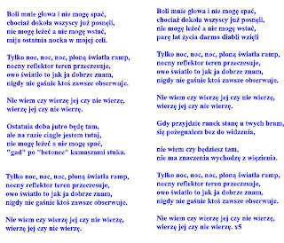 Polish Songs With Lyrics & Chords