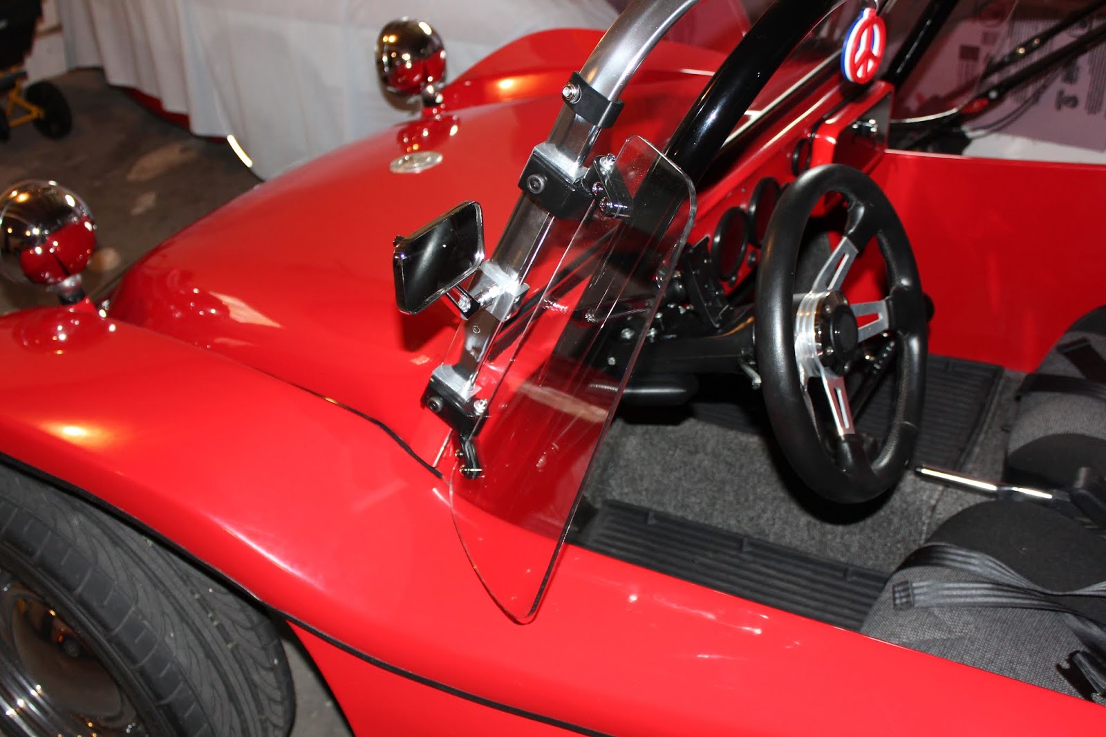 The Tinkers Workshop: Dune Buggy Wind Deflectors Project Is Completed!