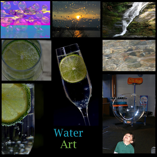 2 Things Challenge: Water/Art Interpretations