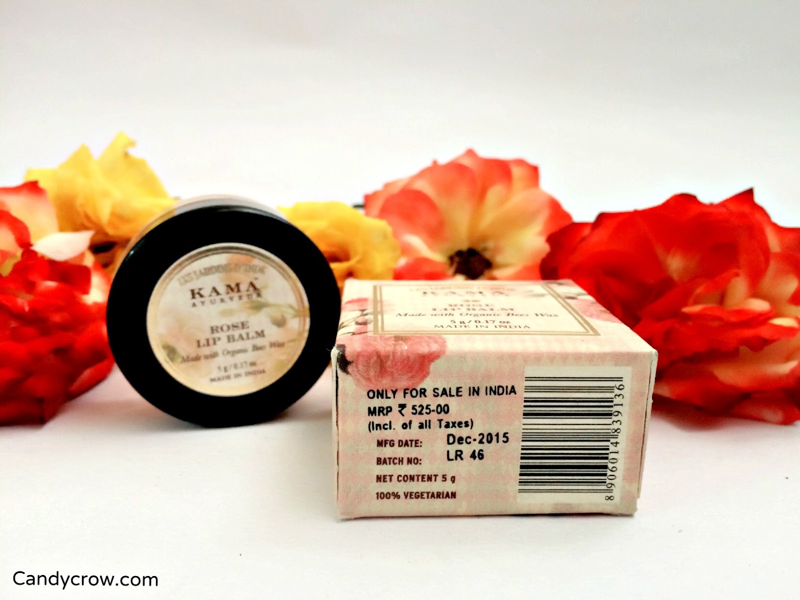 Kama Ayurveda Rose Lip Balm Review - Candy Crow