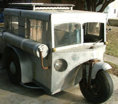 Autos Ecofriendly. : e-bay subasta un extraño auto a vapor de 1960.