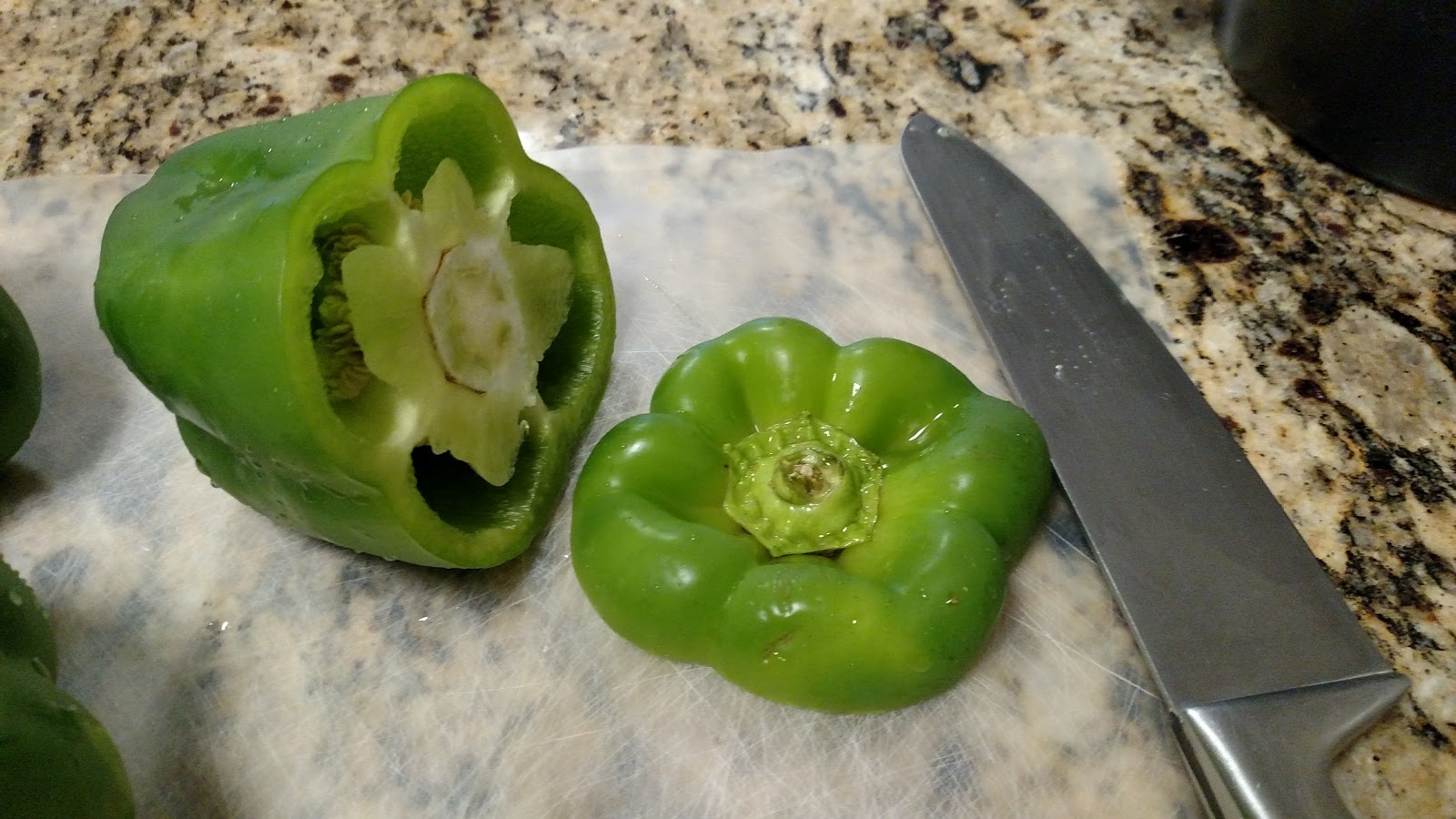 Hot Southern Mess: Smoked Sausage Stuffed Bell Peppers