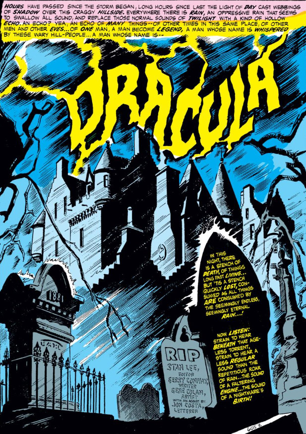 The Peerless Power of Comics!: His Name Is... Dracula!