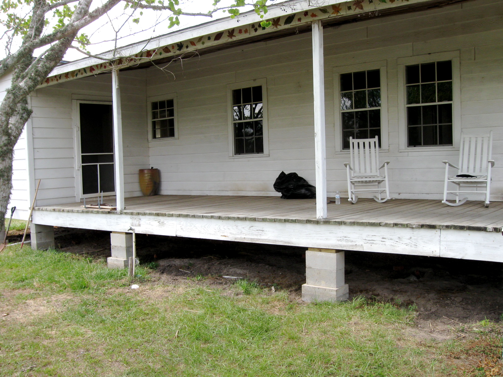 Two Men and a Little Farm: NEW PORCH RAILING