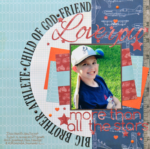 Scrapping with Christine: Scrapbook Layout Photo Editing Tutorial