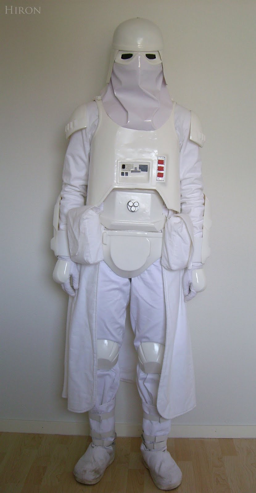 Casualty Cosplay: Snowtrooper: Costume assembly