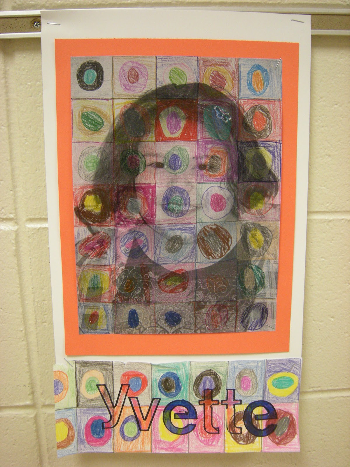 WHAT'S HAPPENING IN THE ART ROOM??: 4th Grade Chuck Close Portraits
