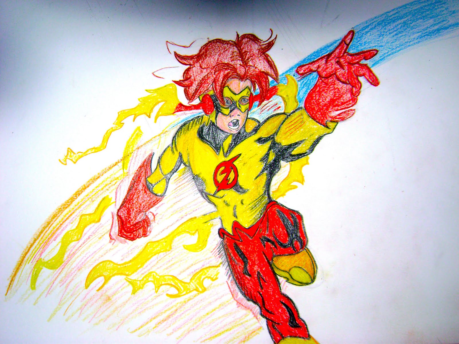 T-Worlds Illustrations: Just some Kid Flash Drawings
