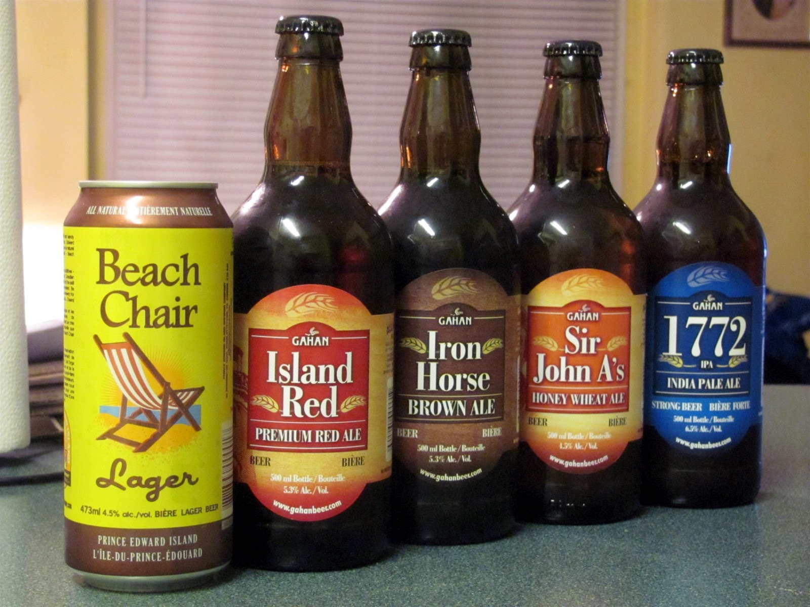 The World of Gord: Beer of the Week - The Beers of Gahan House P.E.I.