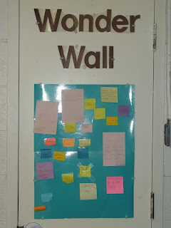 Hunter's Tales from Teaching : Tried it Tuesday-Wonder Wall