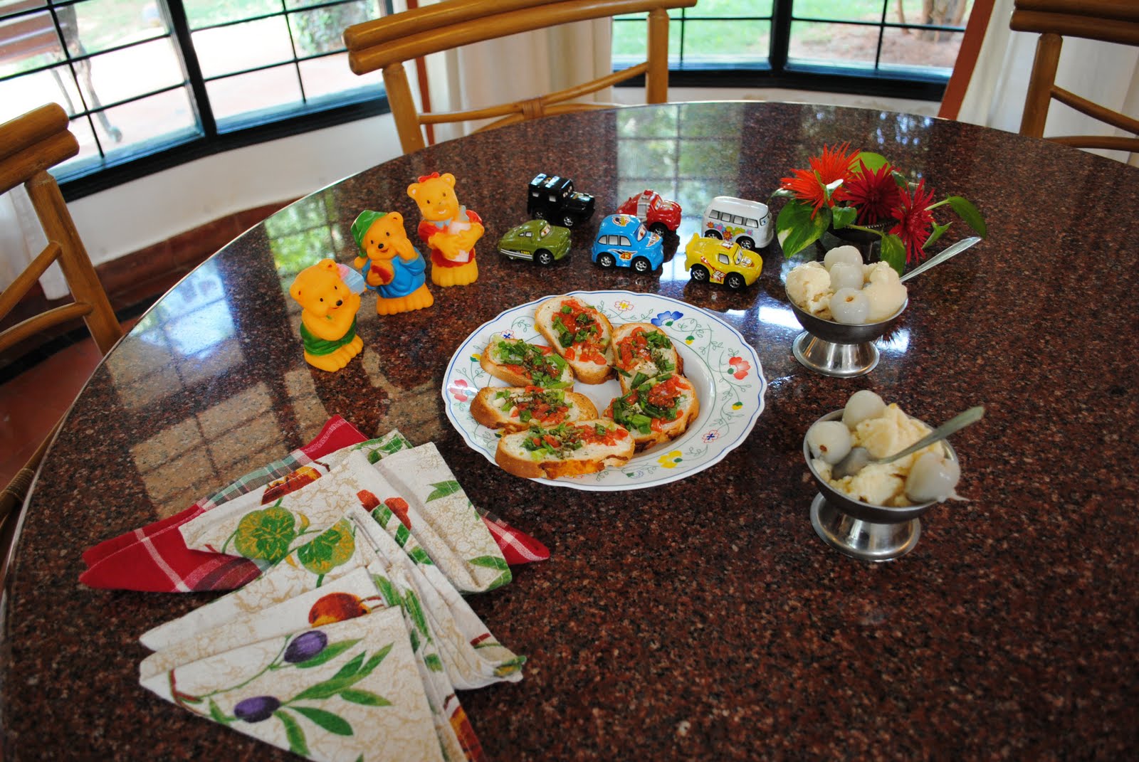 Time,Time..I have all the time --: Lychee Ice Cream