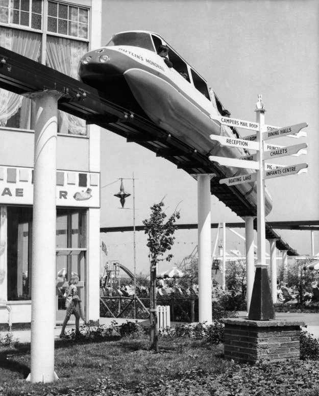 Old Photos of Monorails ~ vintage everyday