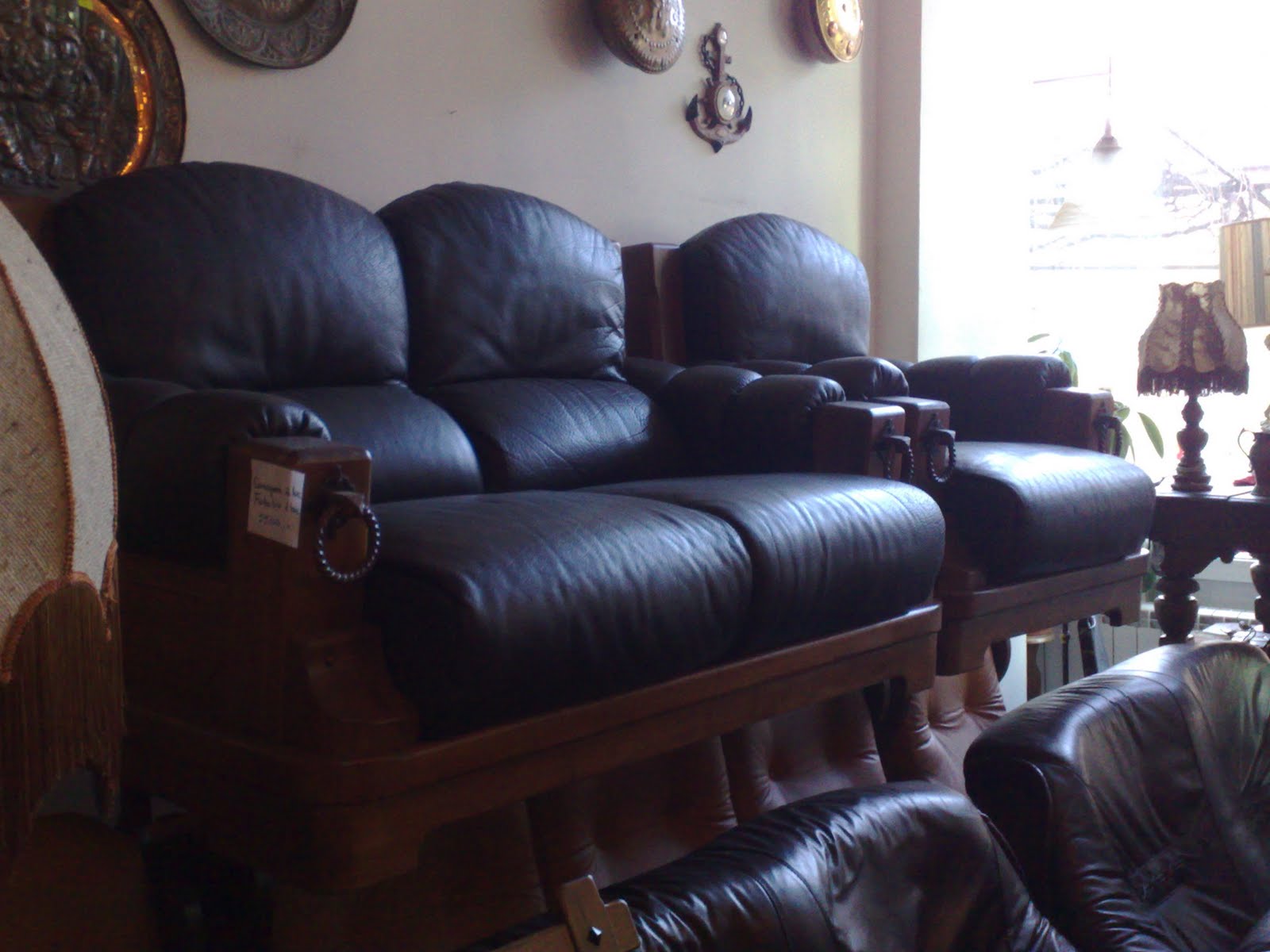 Mobila Second Hand: Seturi canapele si fotolii din lemn masiv