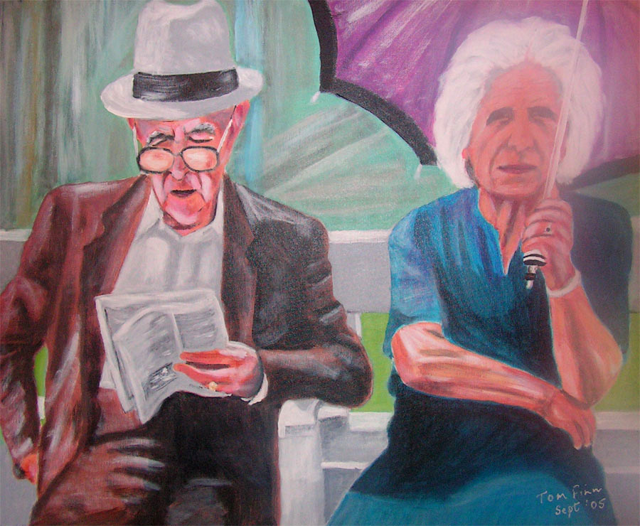 Reading and Art: Tom Finn