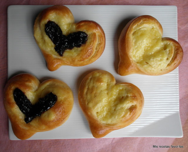Corazones de pan - Mis recetas favoritas by Hilmar