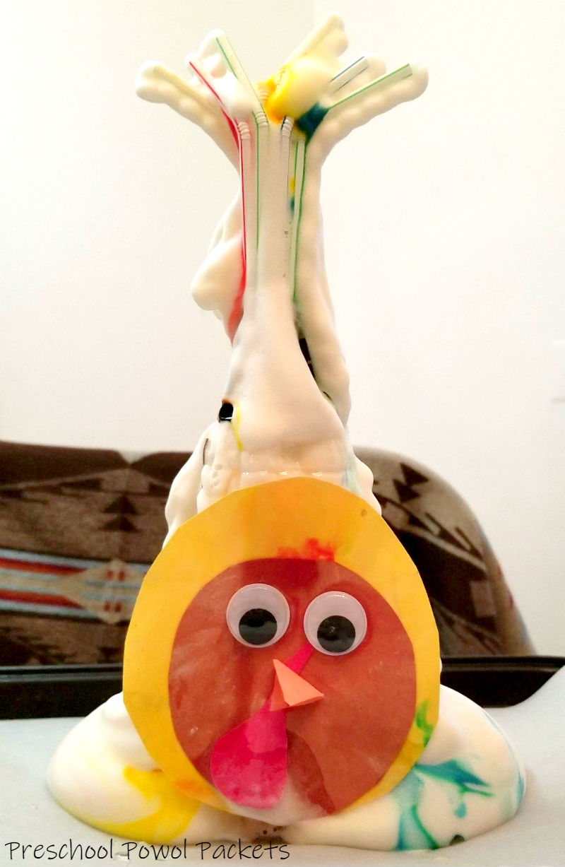Thanksgiving Science Experiment: Turkey Toothpaste! | Preschool Powol ...
