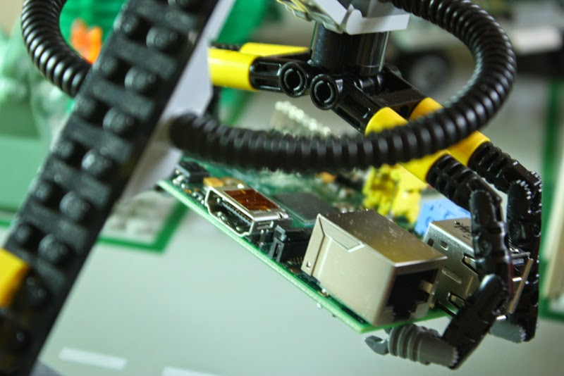 Easily Distracted: The evolution of Raspberry Pi: a Lego scene