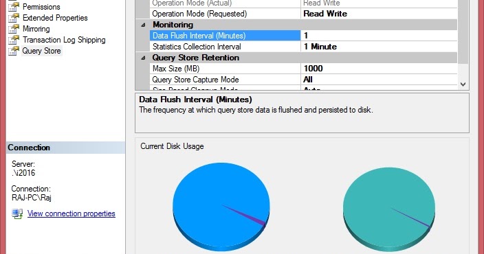 SQL and SQL only: Query Store – Part 2 - Configuration Settings