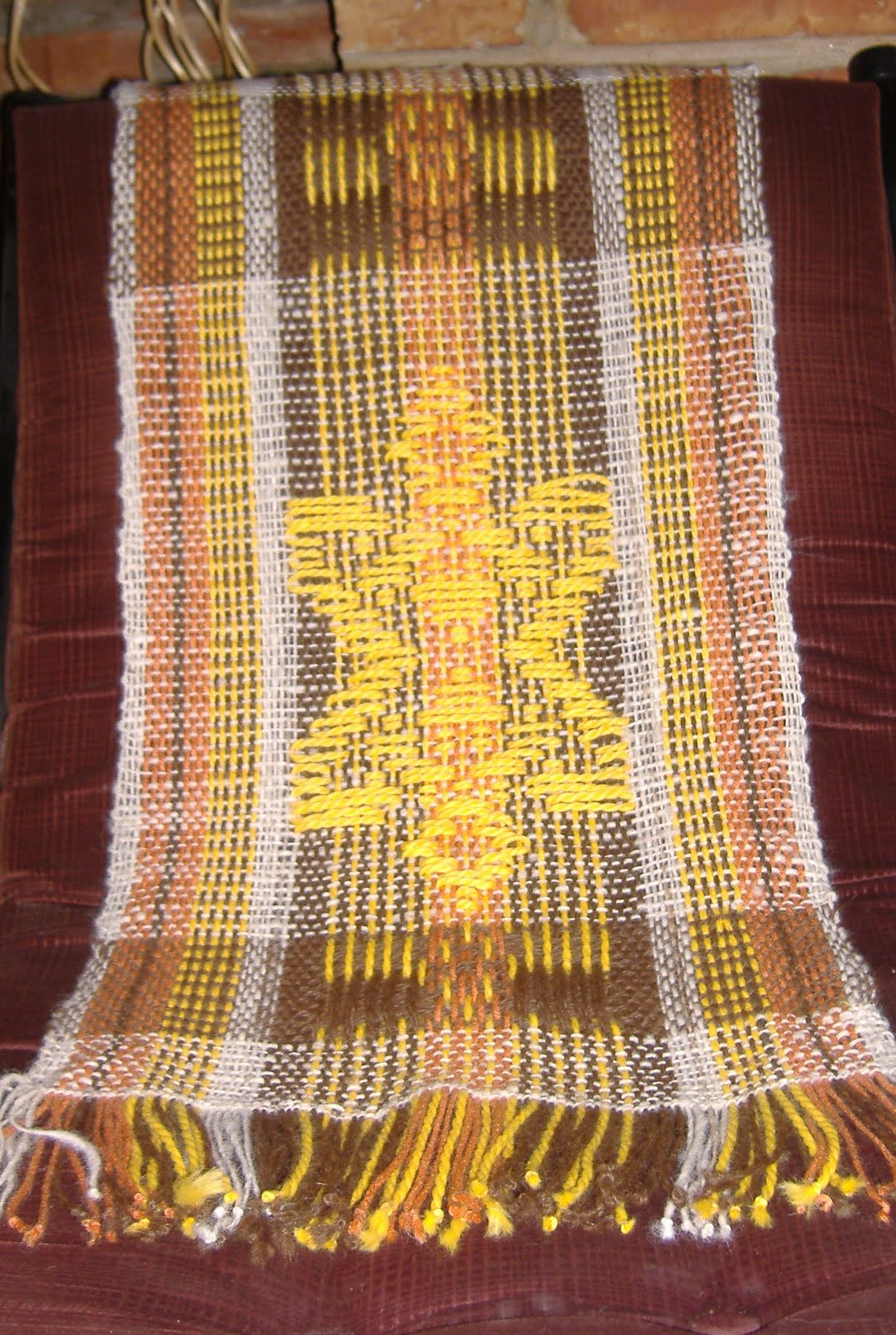 telares "Sapikuna ": en telar maría...