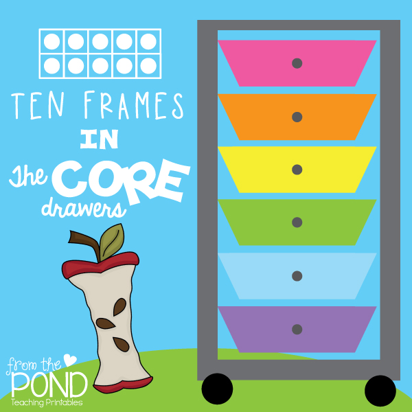 Ten Frames in the Core Drawers | From the Pond