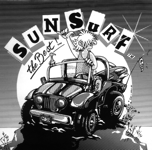 Claudio Garcia/Dibujante: SUN SURF Y MARK - 35 AÑOS