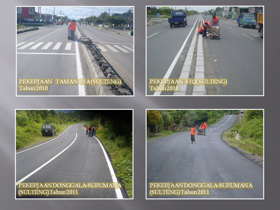 marka jalan dan rambu jalan