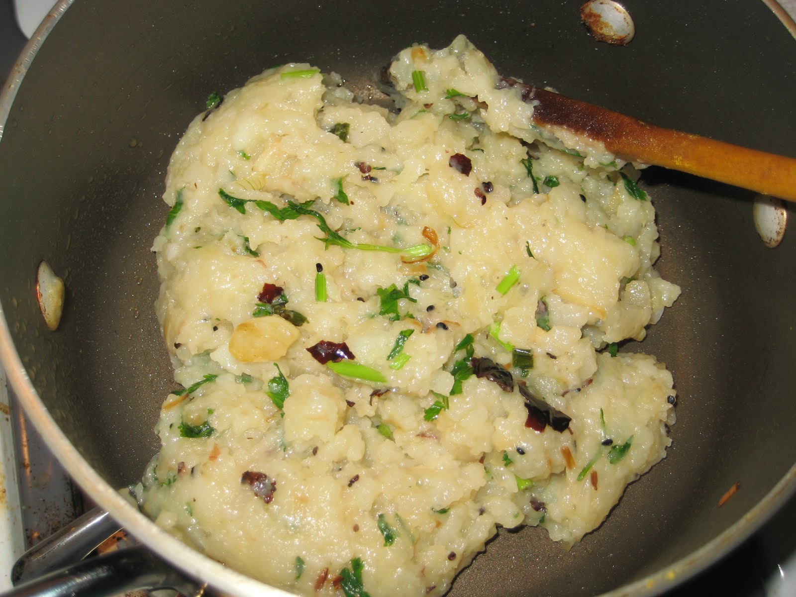 Bengali Style Spicy Mashed Potato-Style 1 ~ Lucky's Recipes
