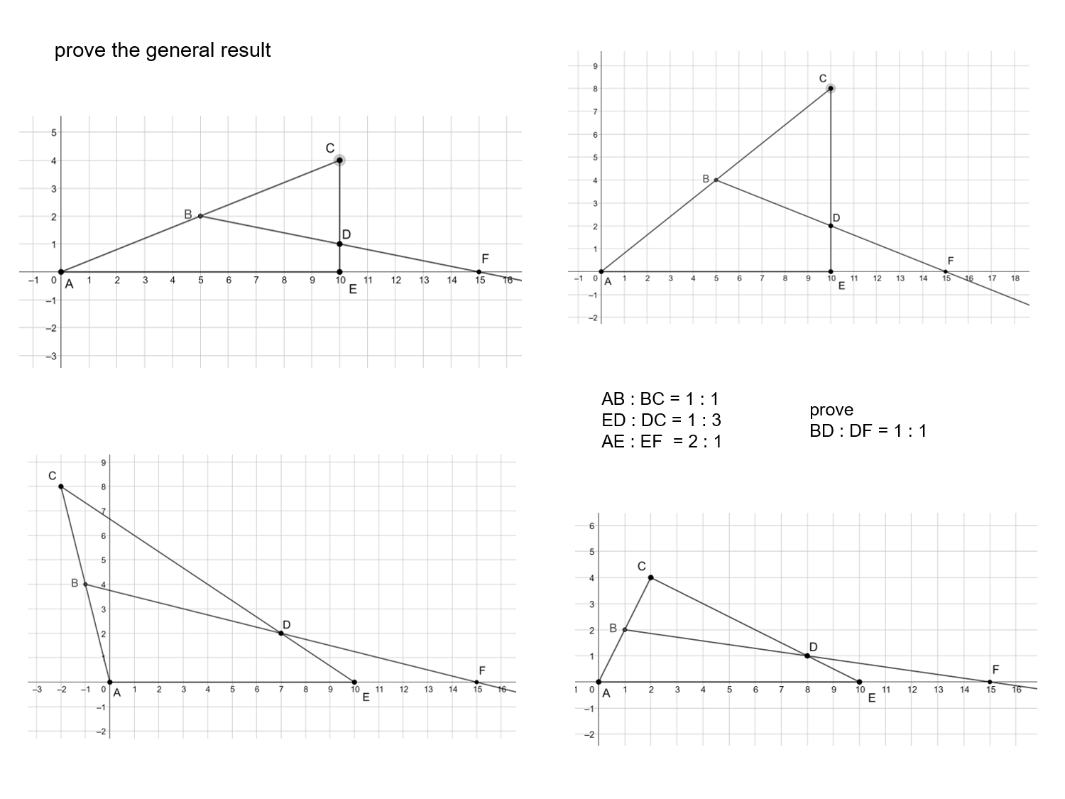 MEDIAN Don Steward mathematics teaching: harder GCSE vector questions