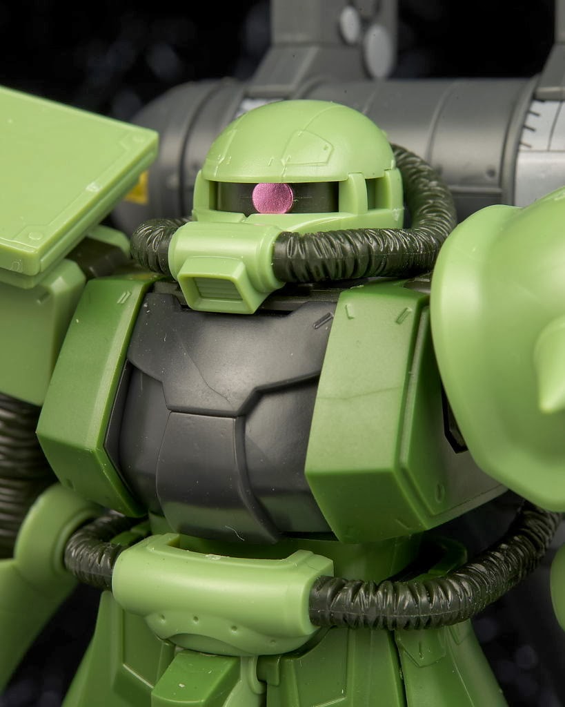 GUNDAM GUY: HGUC 1/144 MS-06 Zaku + Big Gun [Gundam Thunderbolt Ver ...