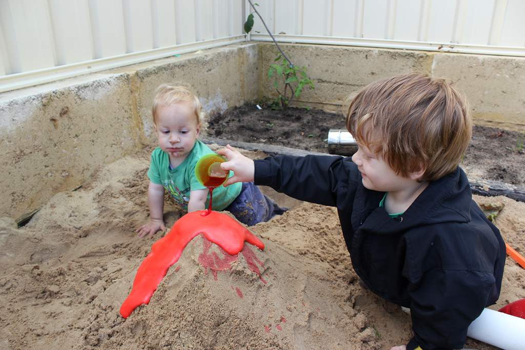 Down the Right of Way: Sand Pit Volcanoes