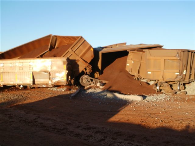 Industry Mayhem: BHP Train Derailment