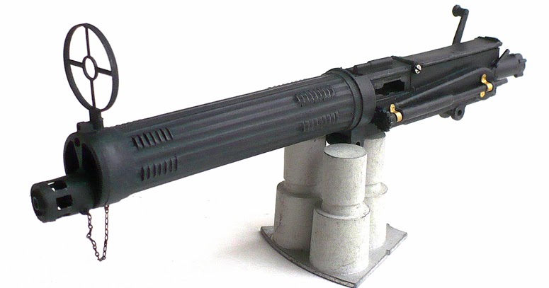 The Great Canadian Model Builders Web Page!: Vickers Machine Gun