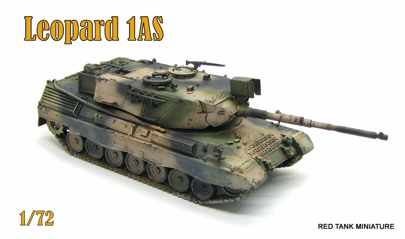 Gulumik Military Models: Leopard 1 AS 1/72